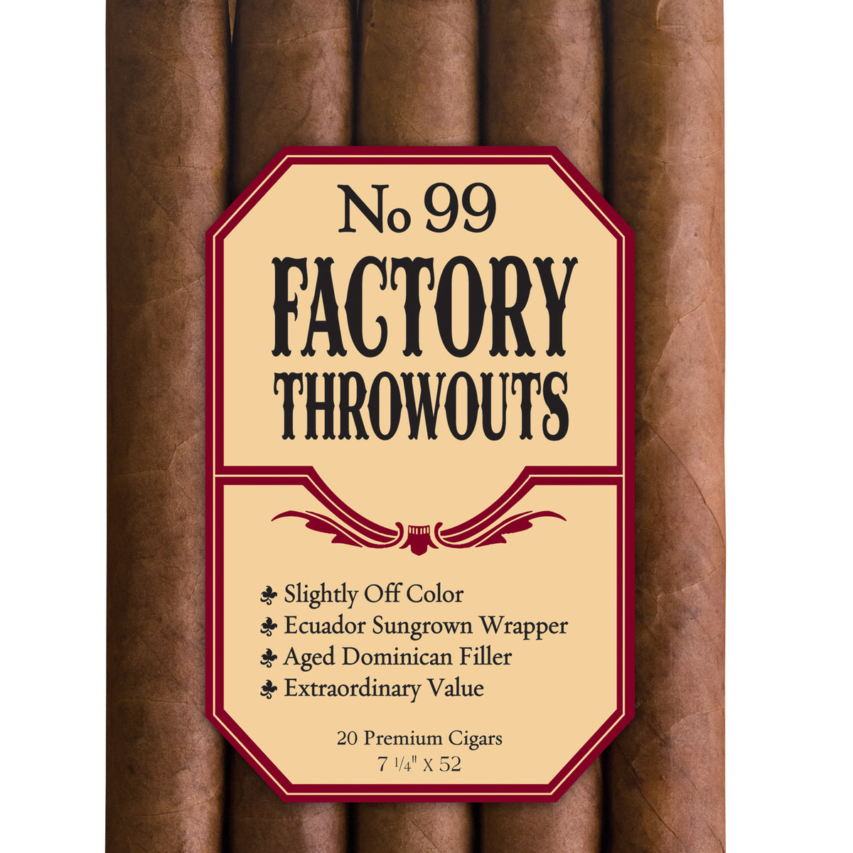 Factory Throwouts Natural – GT Cigars