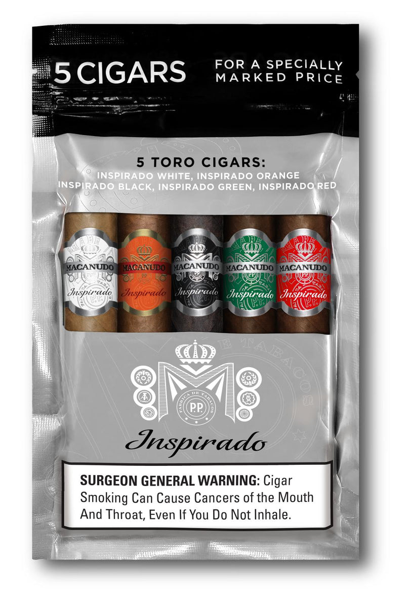 Macanudo Inspirado Toro Fresh Pack Sampler – GT Cigars